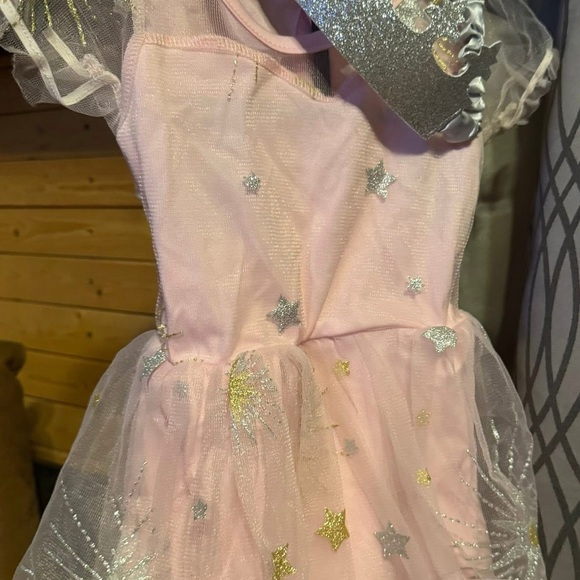 Wizard Of Oz | Costumes | Sparkling Pink And Silver Star Kids Costume ...